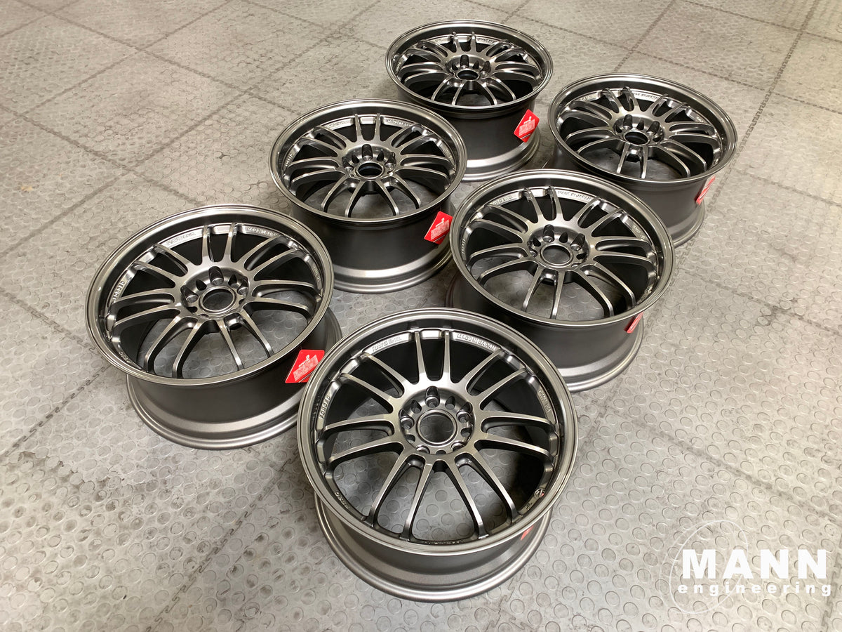 BRAND NEW - Volk Racing RE30 Forged Wheels - Gunmetal – Mann Engineering