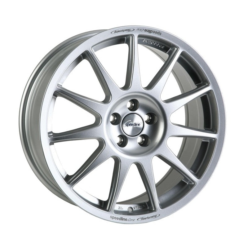 Speedline Turini Type 2120, 18x8, ET53, 5x108 (Anthracite, Silver) (Se ...
