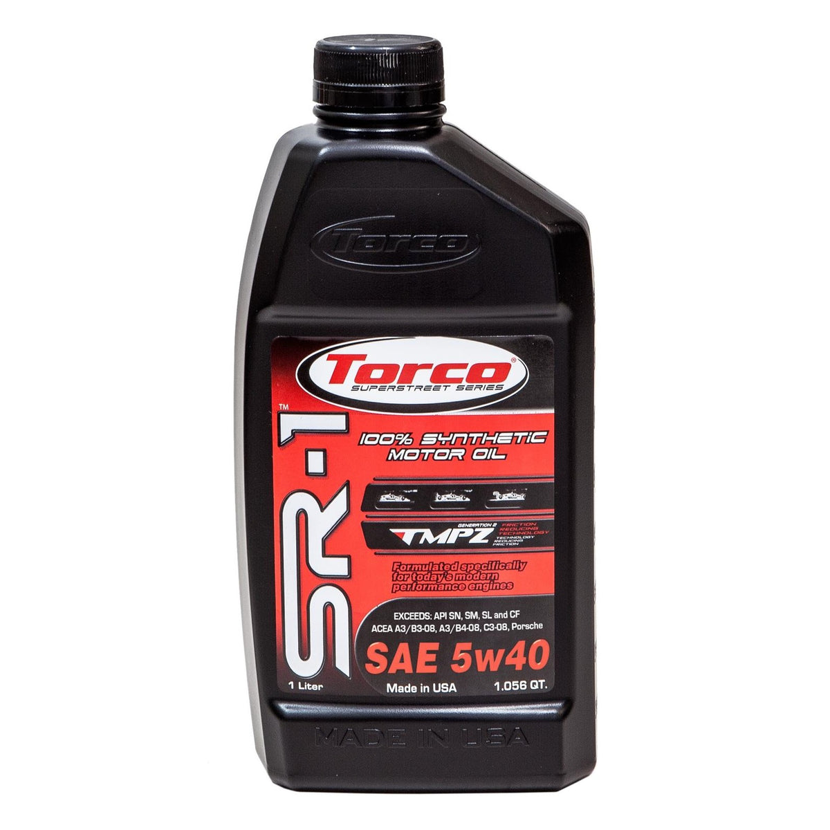 TORCO SR-1 Synthetic Street Oil, 5w40 – Mann Engineering